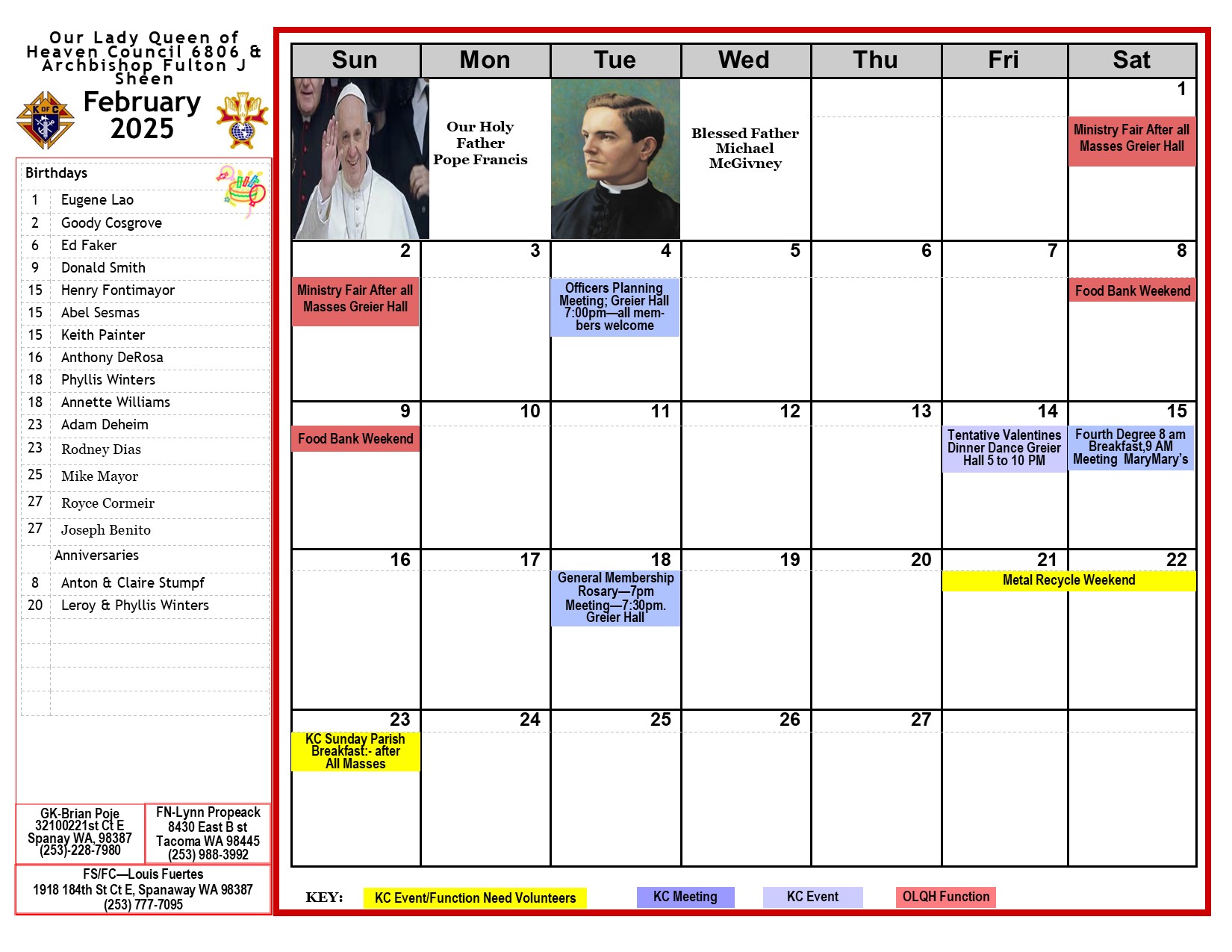 Knights of Columbus web site